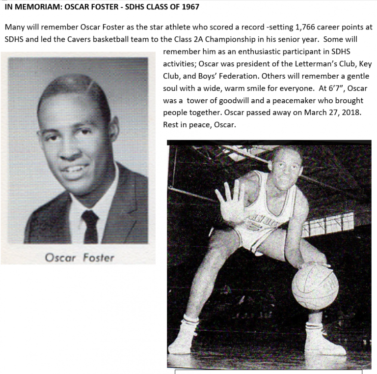 Oscar Foster – San Diego High School Alumni Association